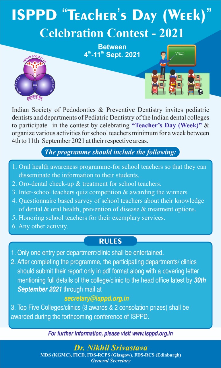 Indian Society of Pedodontics and Preventive Dentistry